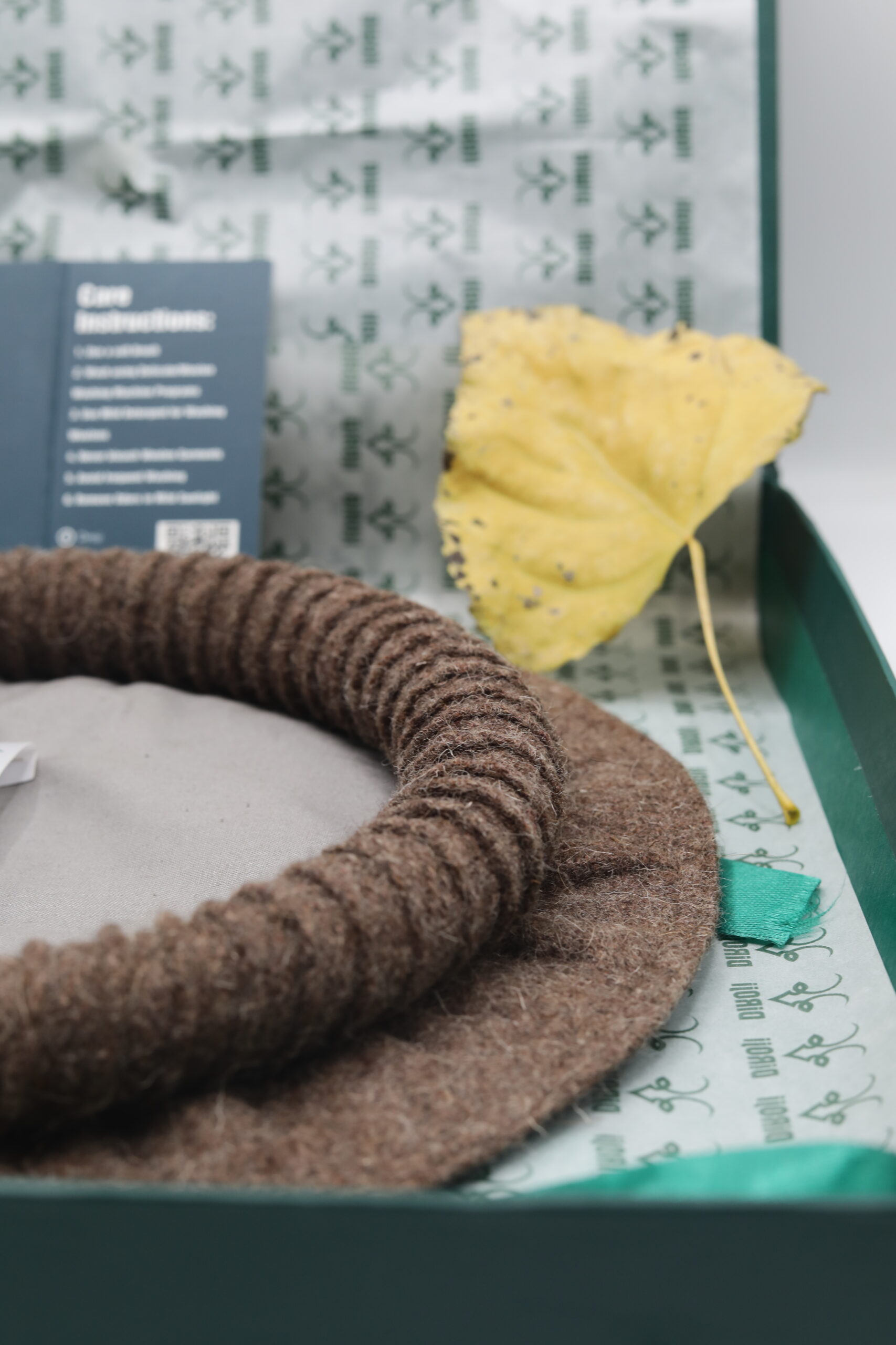 Pastel Brown Luxury Hand Made Pure Woolen Pakol Cap – DIROJI